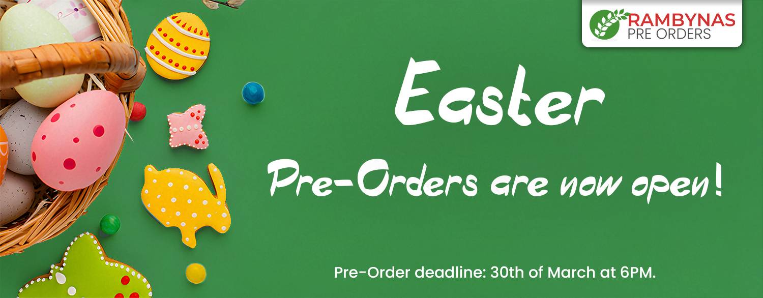 Rambynas - Easter Pre-Order (Deadline: 30th of March, Sunday)
